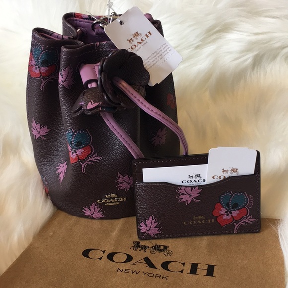 Coach | Bags | Best In Bags Hp Nwt Coach Mini Bucket Set | Poshmark